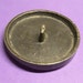 Vintage Large English Cast Metal Button. - Etsy