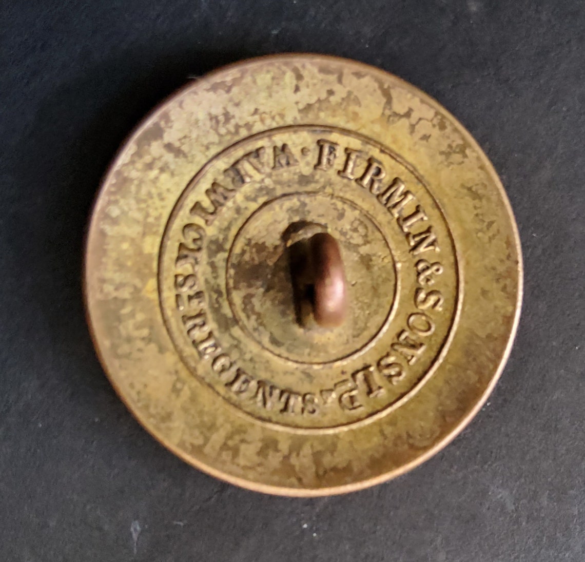 Vintage Early 1900's Firmin Coat of Arms Livery Button. | Etsy