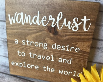 Wanderlust Decor | Etsy