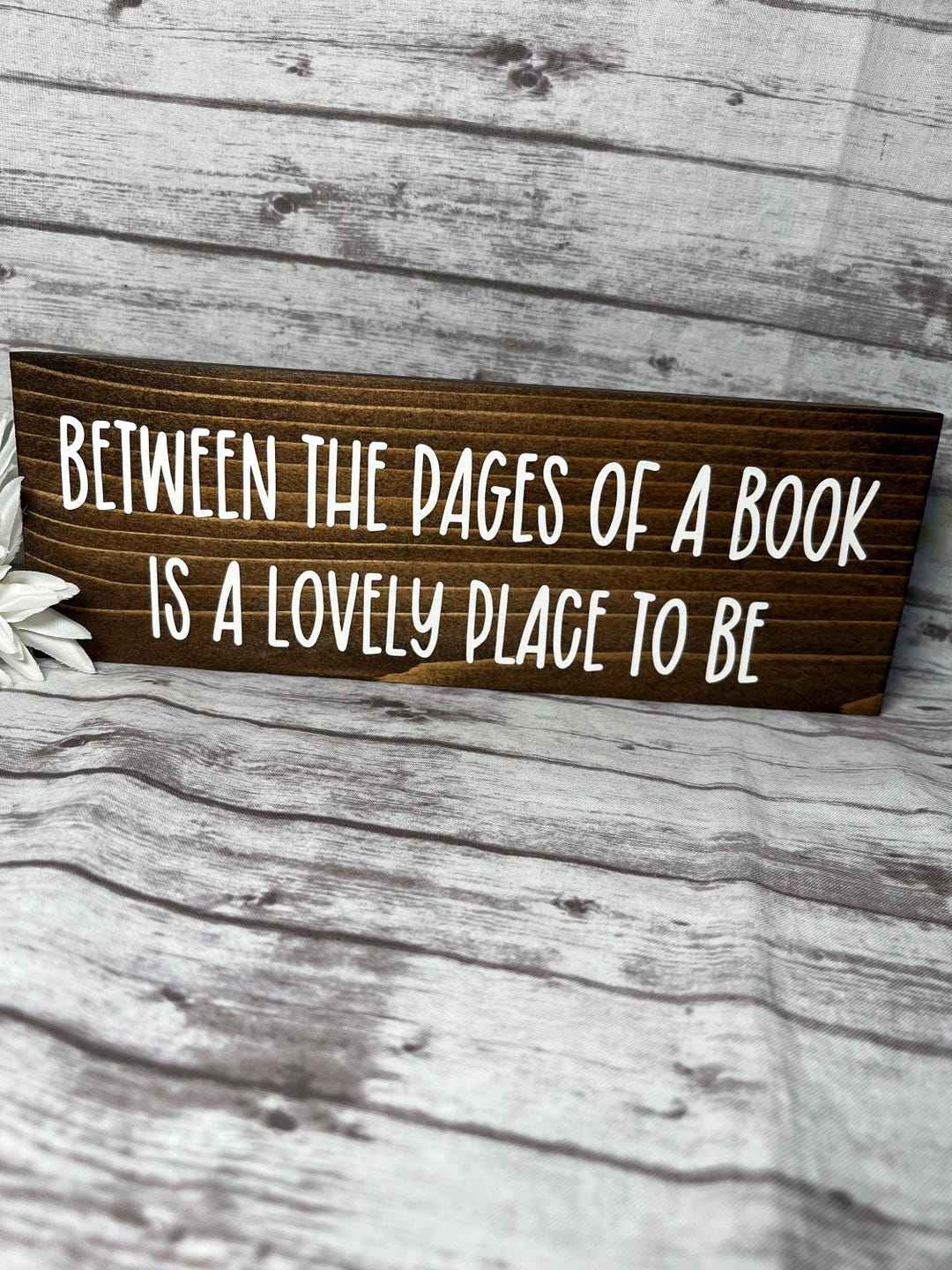 Between the Pages of a Book Wood Sign, Library Decor, Gift for ...