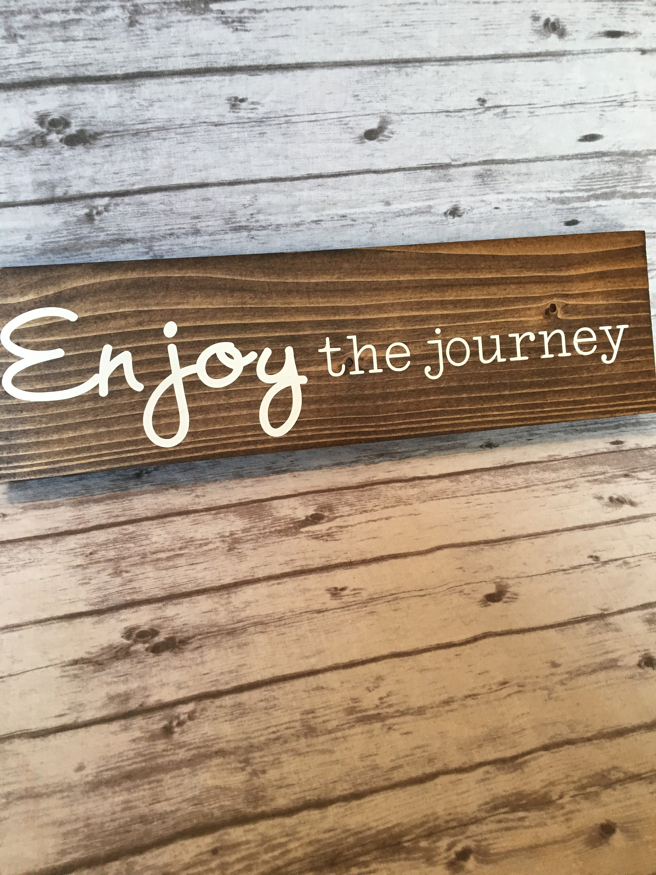 Enjoy the Journey Wood Sign, Travel Decor, RV Decor, Camper Decor - Etsy