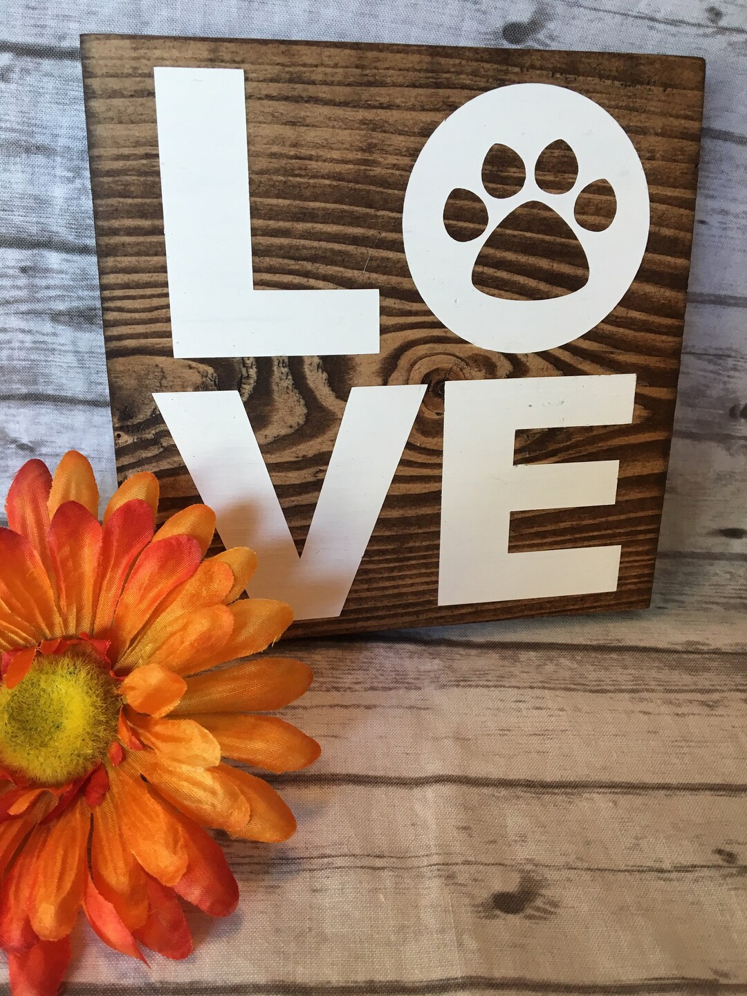 Love Dogs Wood Sign, Dog Decor, Gift for Dog Lovers, Gift for Pet ...