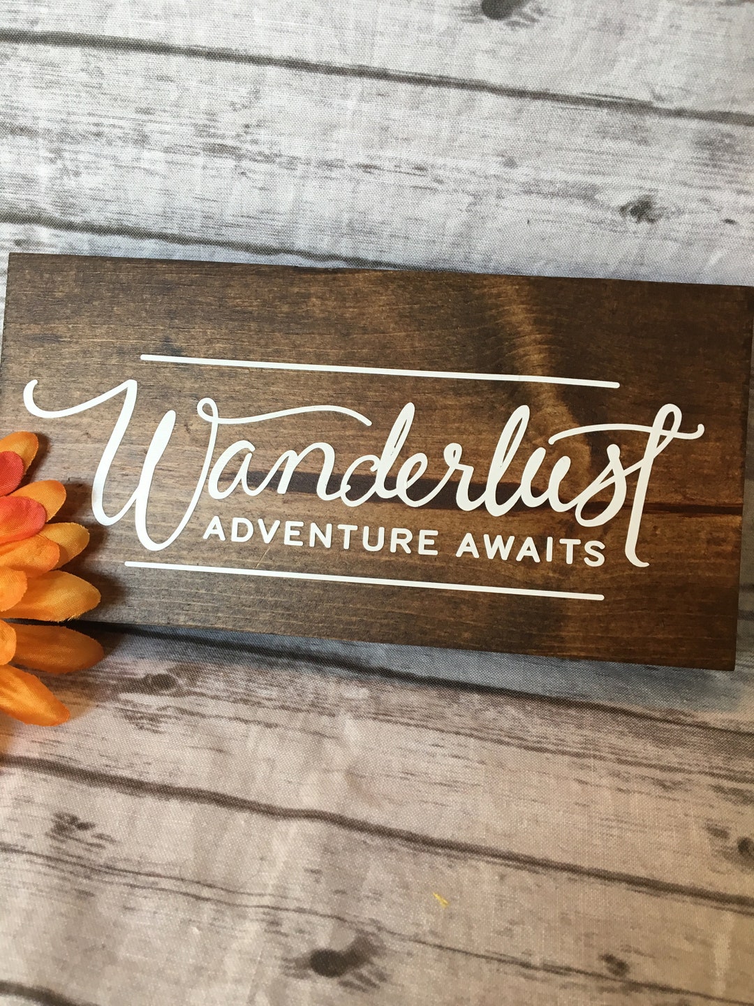 Wanderlust Wood Sign, Travel Decor, Home Decor, RV Decor, Camper Decor ...