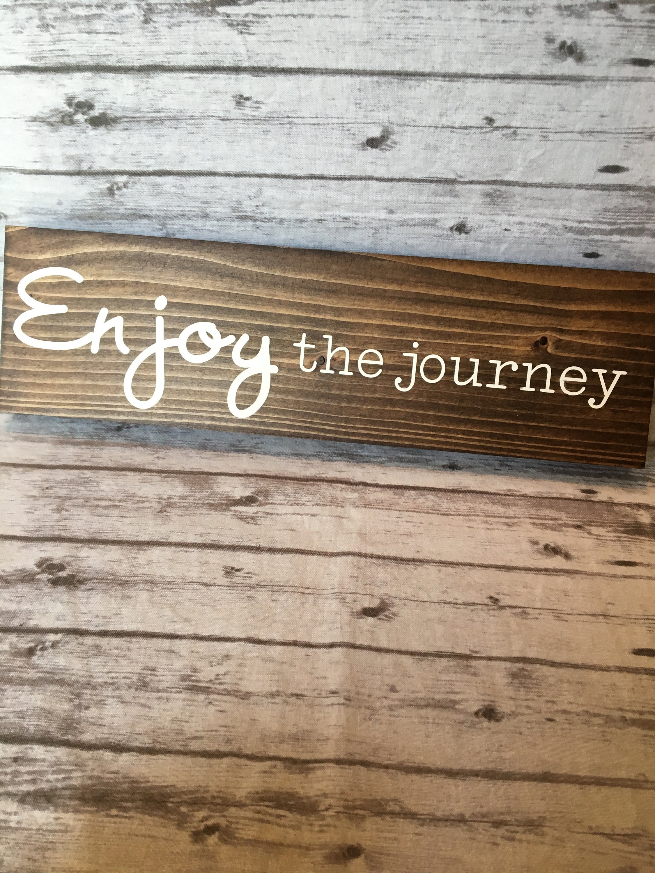 Enjoy the Journey Wood Sign, Travel Decor, RV Decor, Camper Decor - Etsy