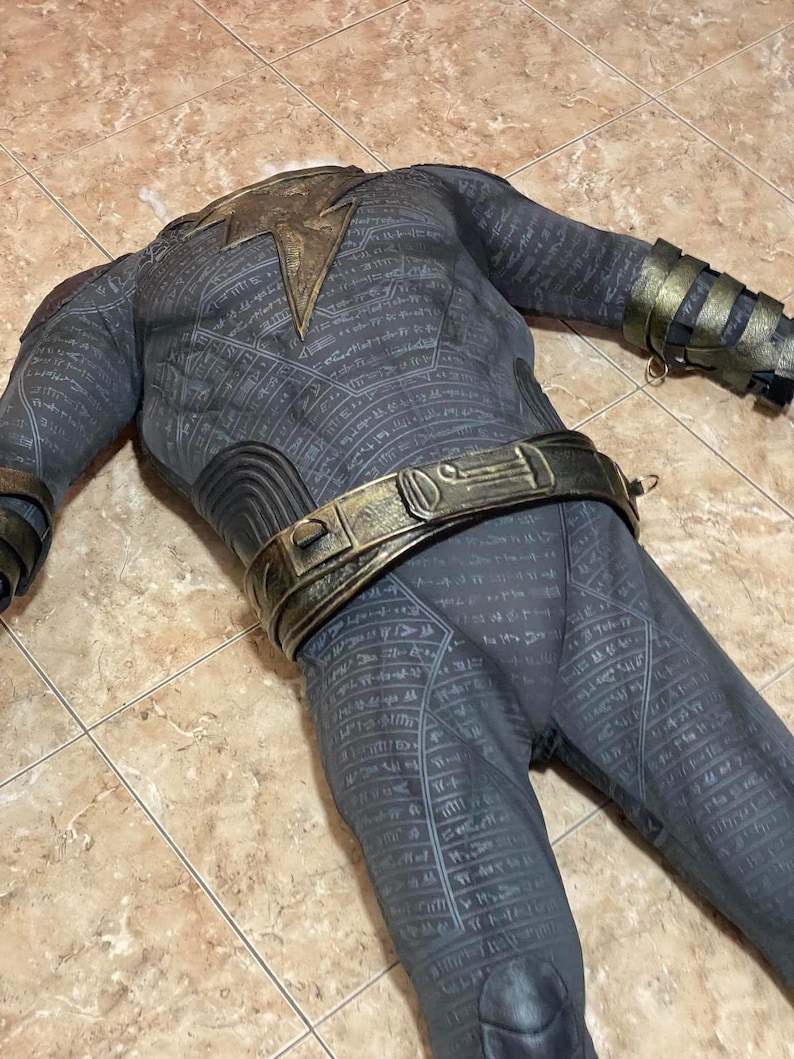 Black Adam Costume - Etsy