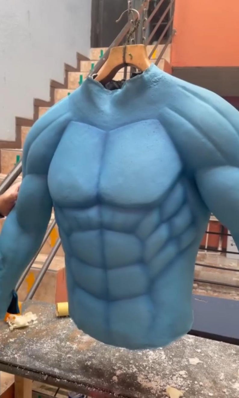 Superhero Muscle Suit - Etsy