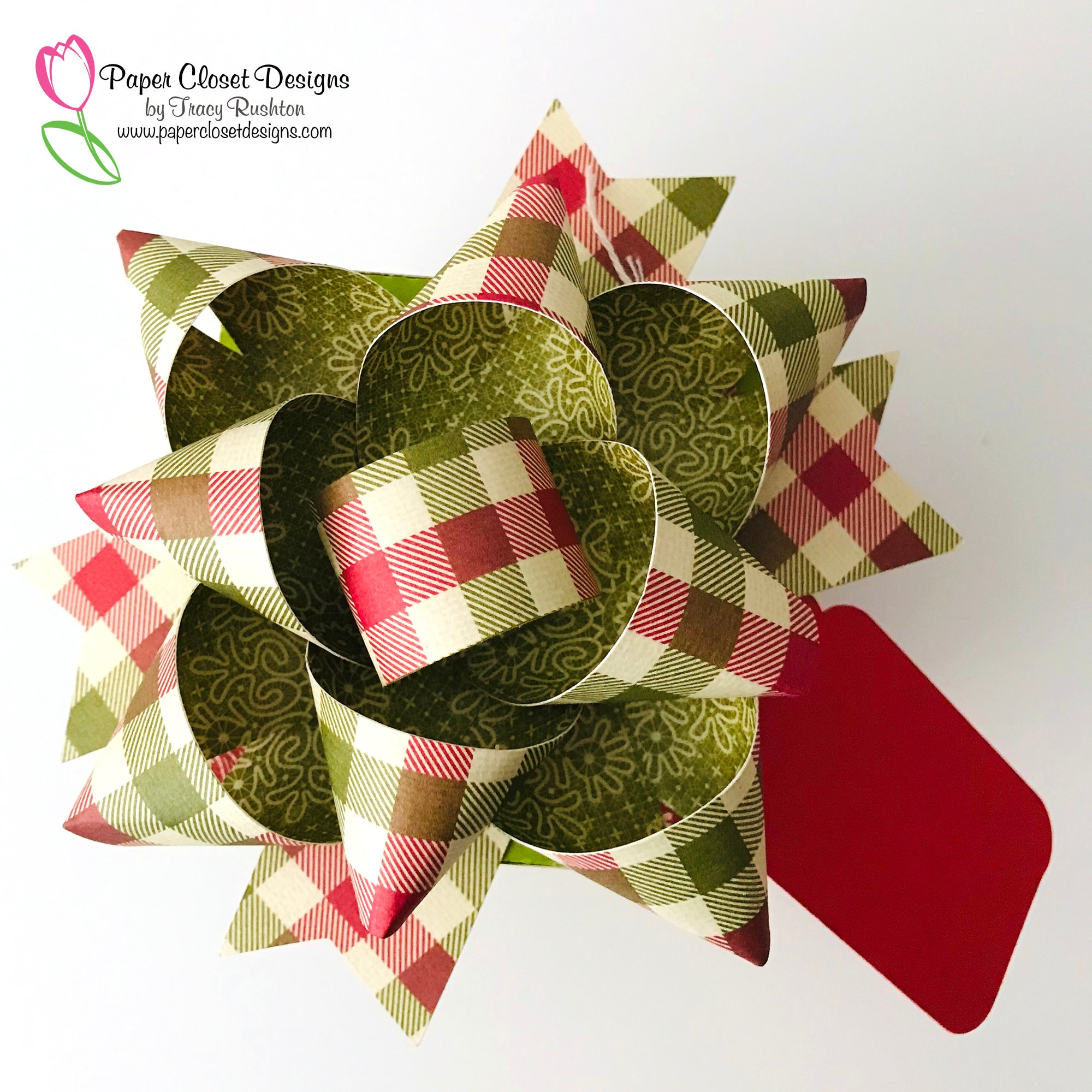 3D Bow Gift Box SVG Template (digital Download) - Etsy