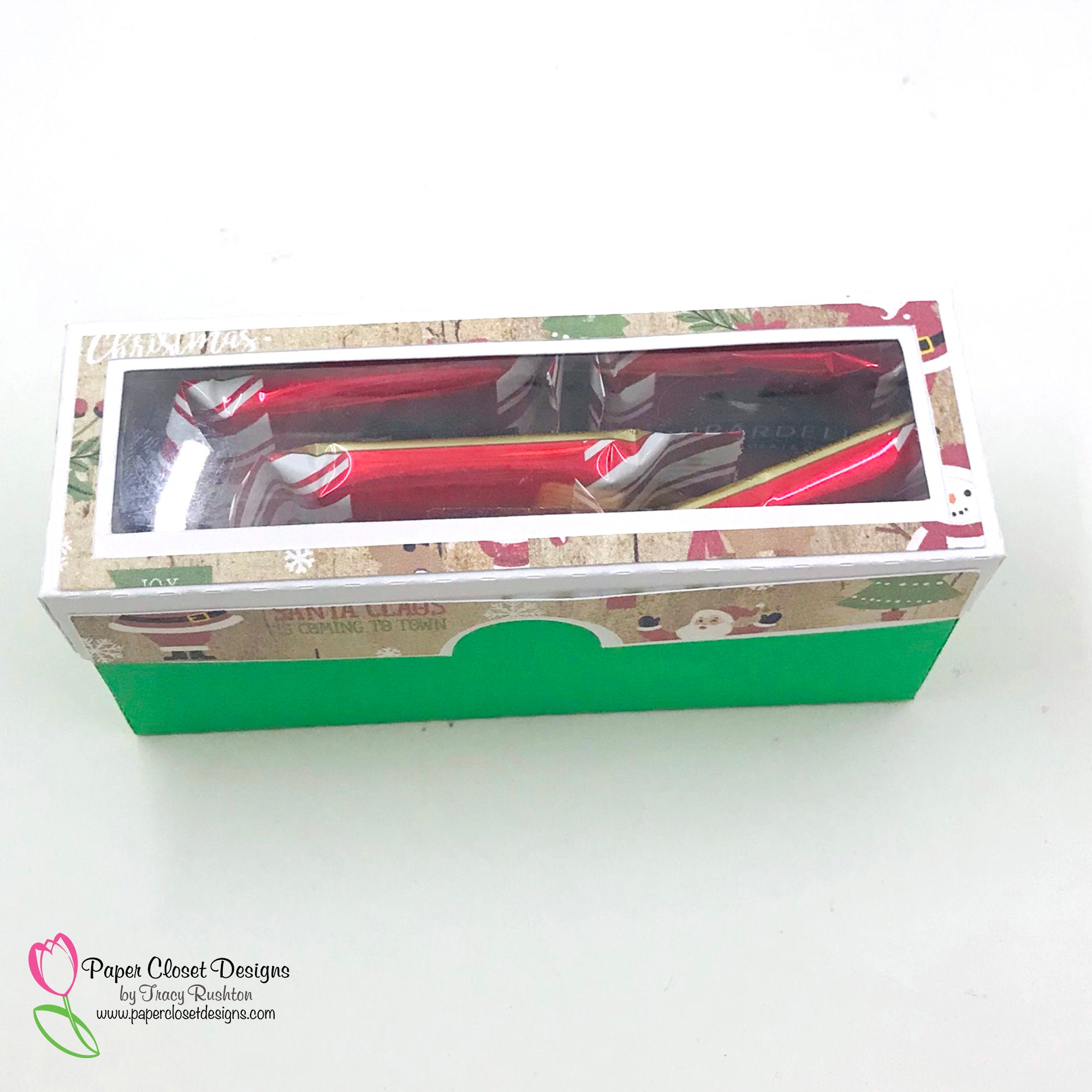 Large Candy Box SVG Cricut Silhouette Template PDF 3D | Etsy