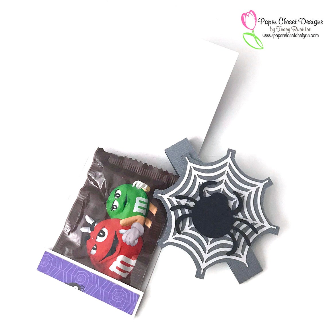 Spider Matchbook SVG 3D SVG Cricut Silhouette Template - Etsy