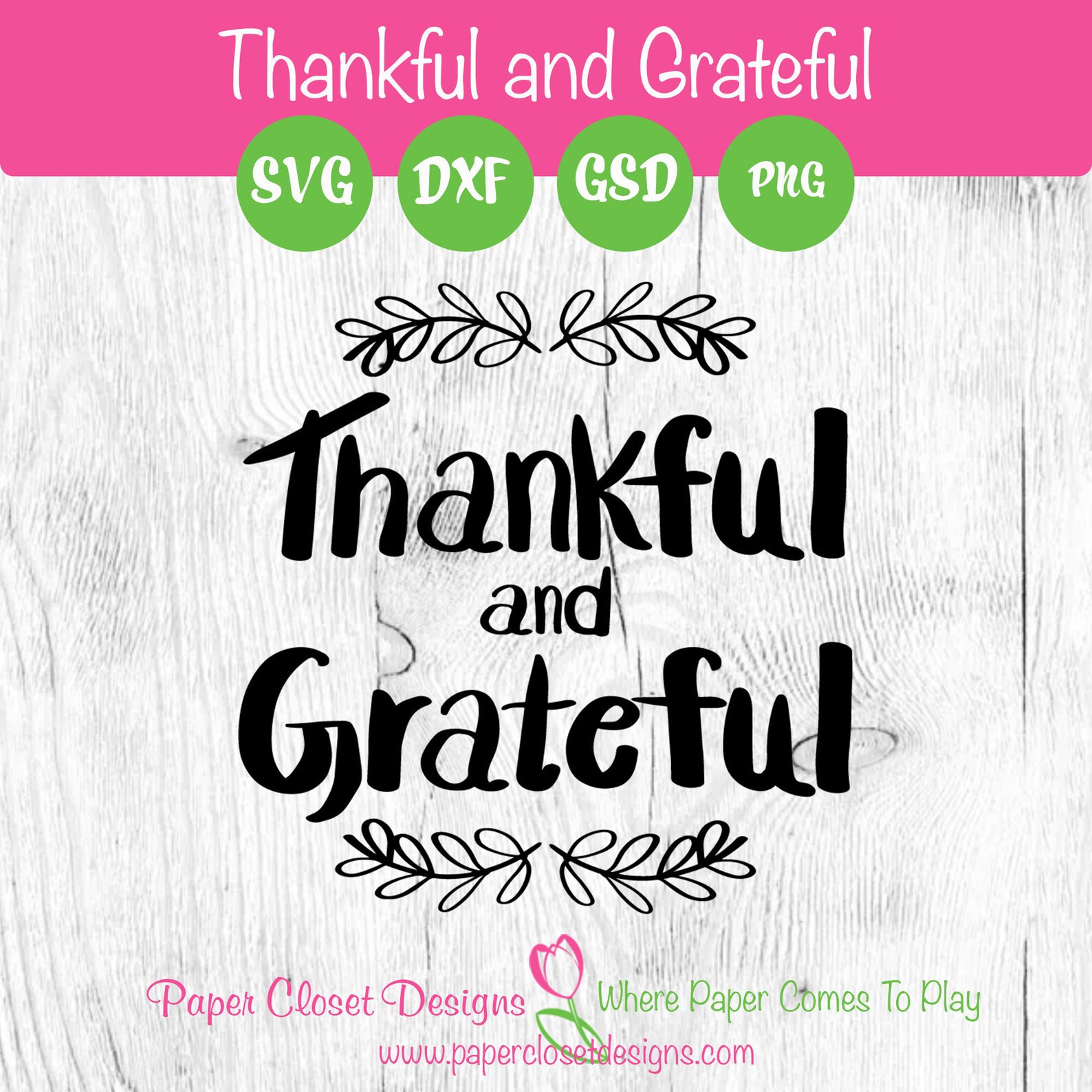 Thankful and Grateful SVG Fall Svg Pumpkin Svg DXF PDF | Etsy