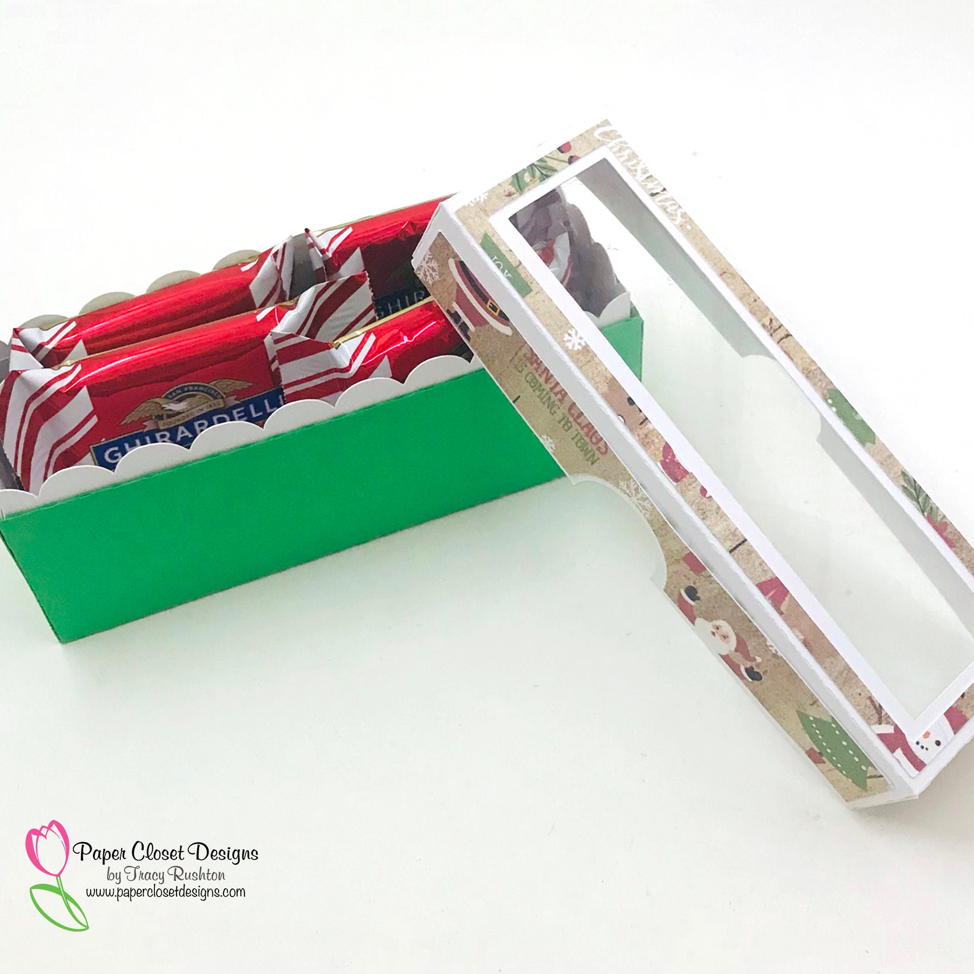 Large Candy Box SVG Cricut Silhouette Template PDF 3D | Etsy