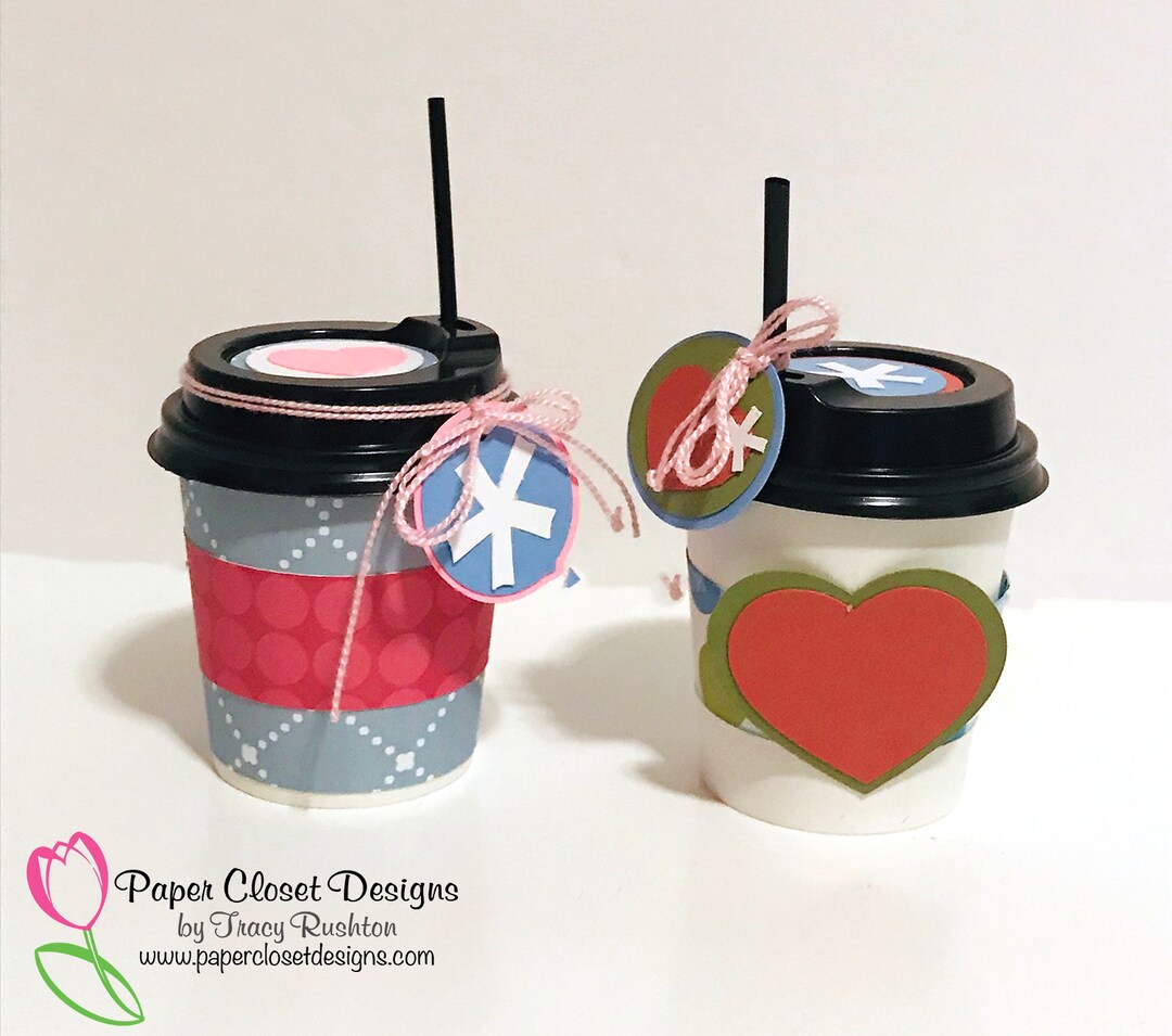 Mini Coffee Cup Winter Wrap/ SVG/ Cricut/ Silhouette/ DXF/ GSD ...