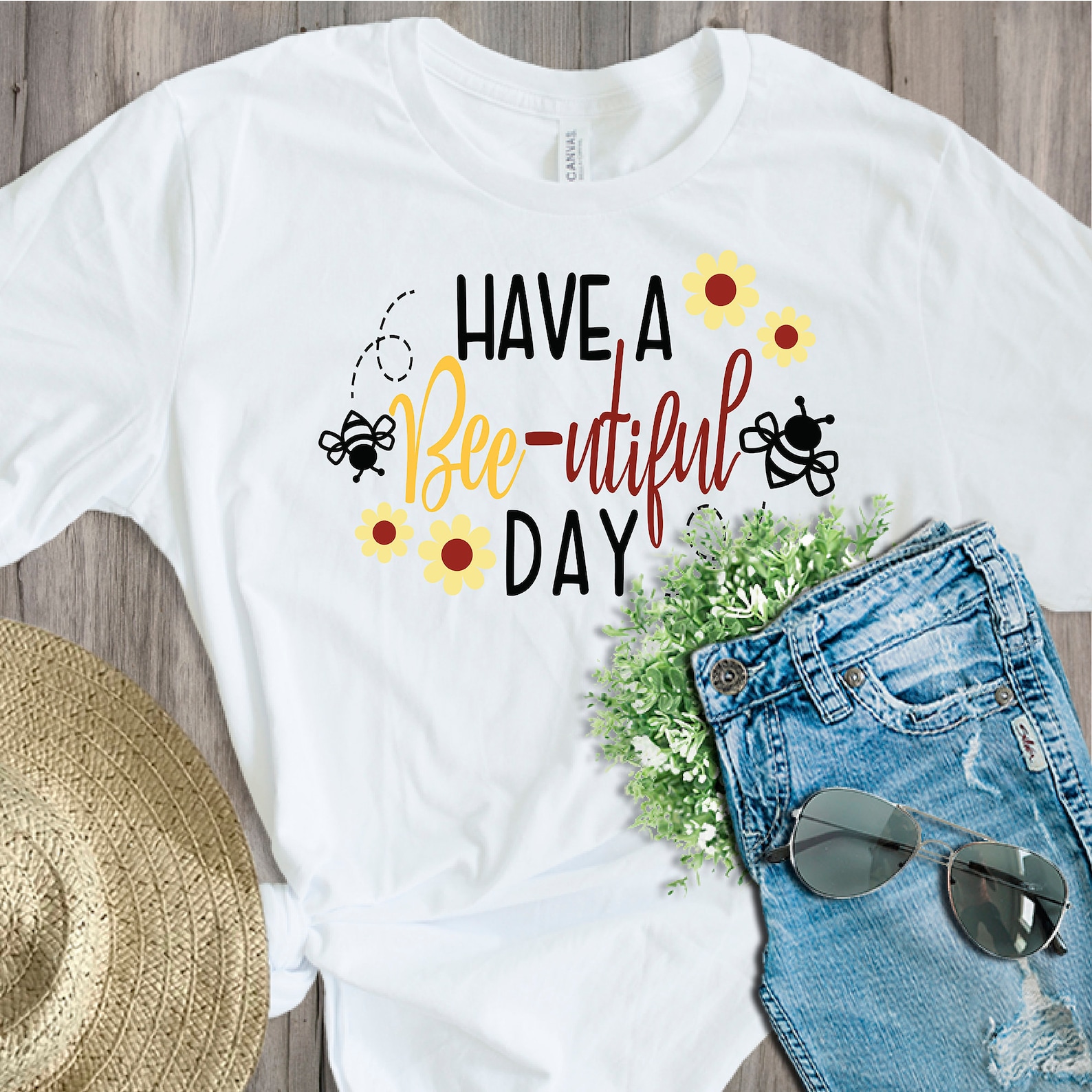 Have a Bee-utiful Day SVG Bee SVG Beautiful SVG Flower Svg - Etsy