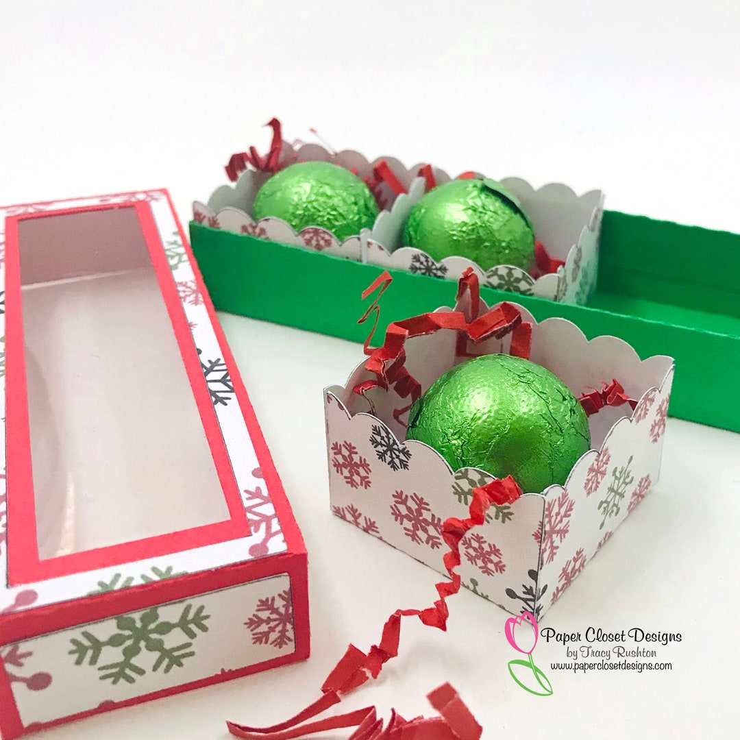 Small Candy Box 1 X 3, SVG, Cricut, Silhouette, Template, PDF, 3D SVG ...