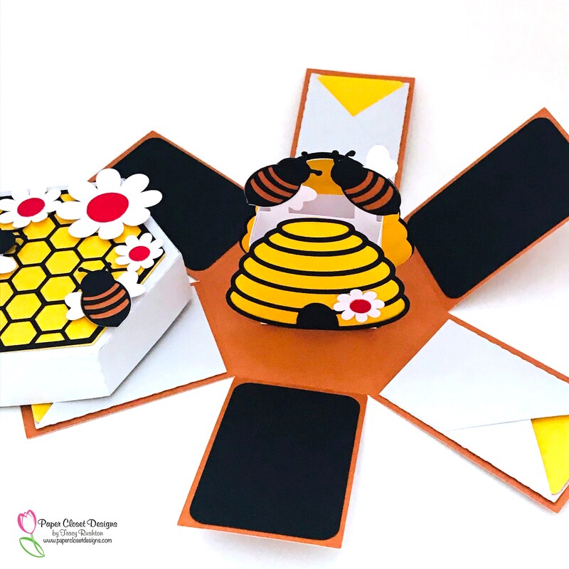 Exploding Box Template - Etsy