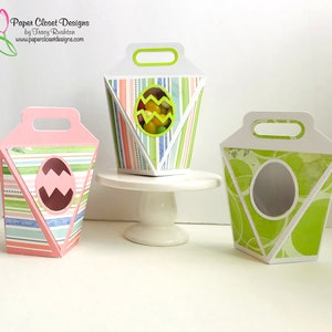 6 Sided EASTER Pop up Box SVG File for Cricut and Silhouette - Etsy