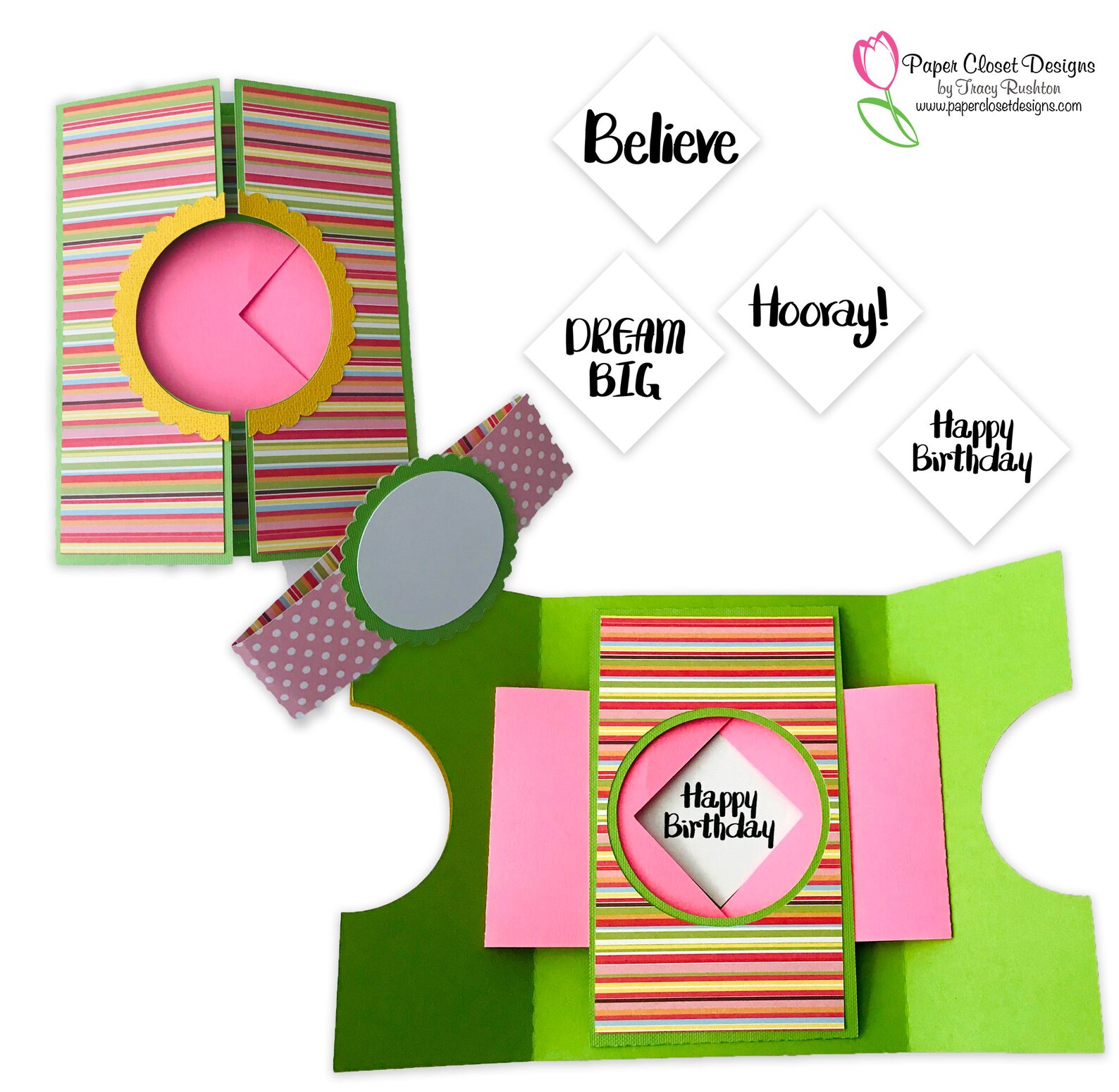 Scalloped Circle Shutter Card SVG Cricut SVG Silhouette SVG - Etsy