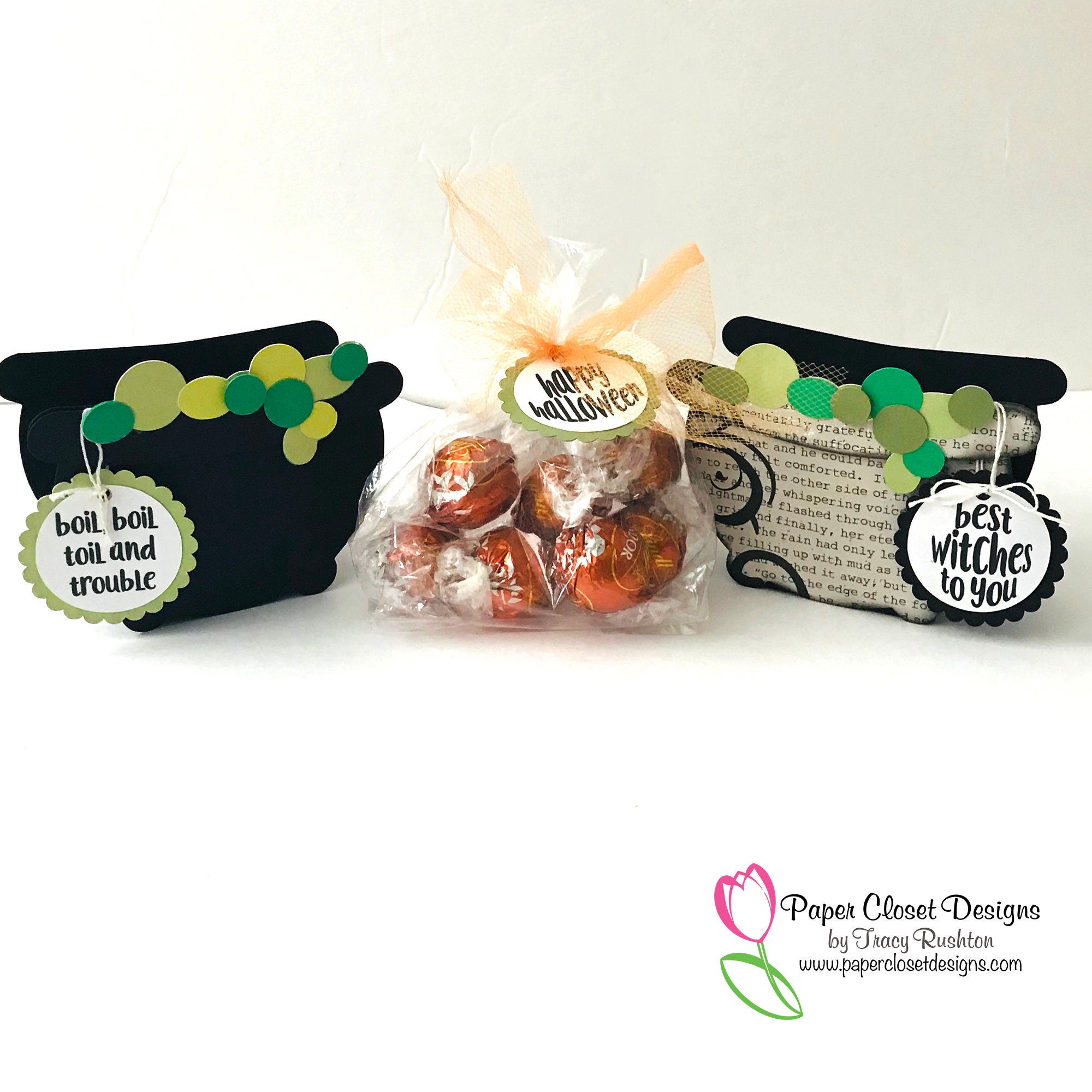 Witches Calderon Treat Box, Halloween, SVG Box Cricut , Silhouette GSD ...
