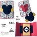 Mouse Ears Shutter Card SVG, Cricut SVG, Silhouette SVG, Card Template ...