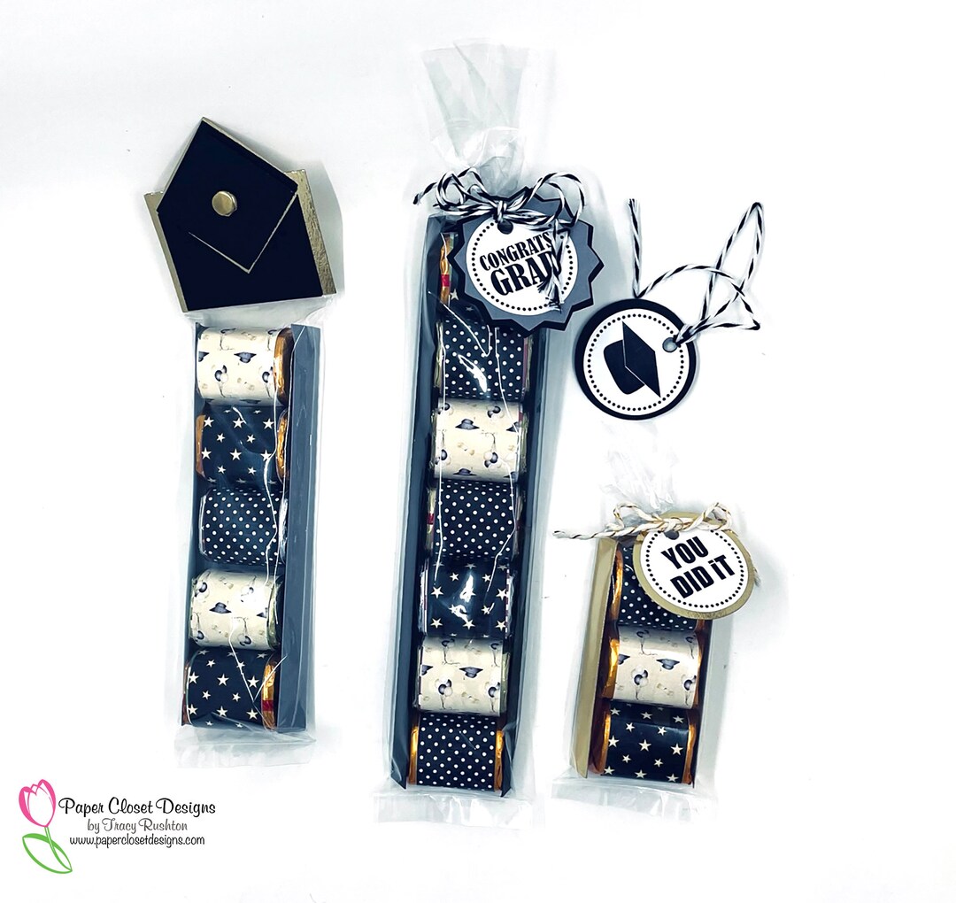 Graduation Nugget Wrappers, Sleeve and Tags SVG Files, Nugget Tray ...