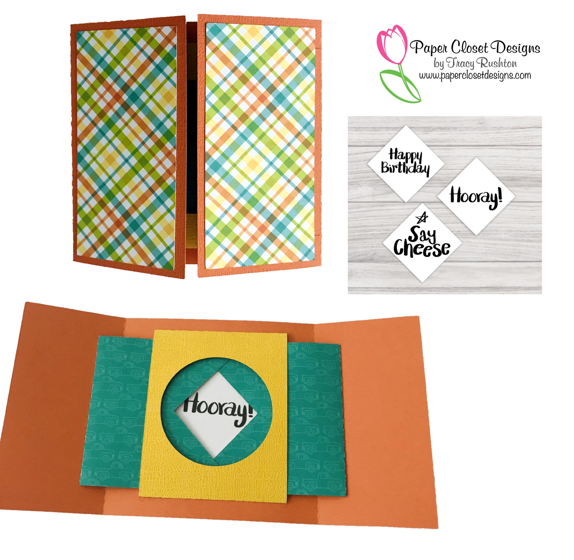 Square Shutter Card SVG Cricut SVG Silhouette SVG Card - Etsy UK