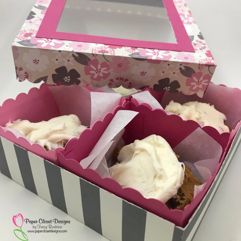 X-large Cookie Box SVG Cricut Silhouette Template PDF 3D - Etsy