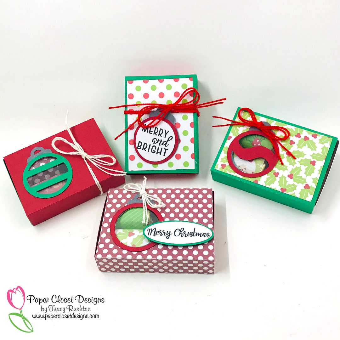 Christmas Hershey Nugget Treat Box, SVG, Cricut, Silhouette, Template ...
