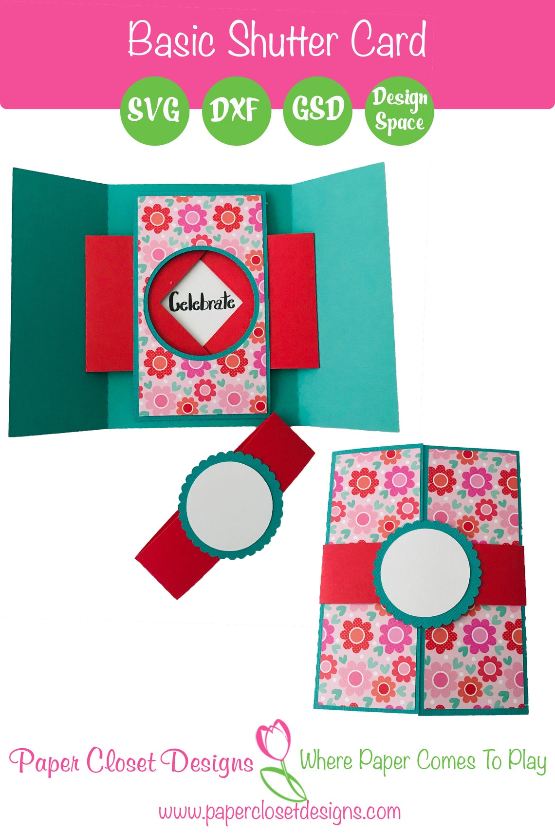Basic Shutter Card SVG Cricut SVG Silhouette SVG Cameo Svg | Etsy