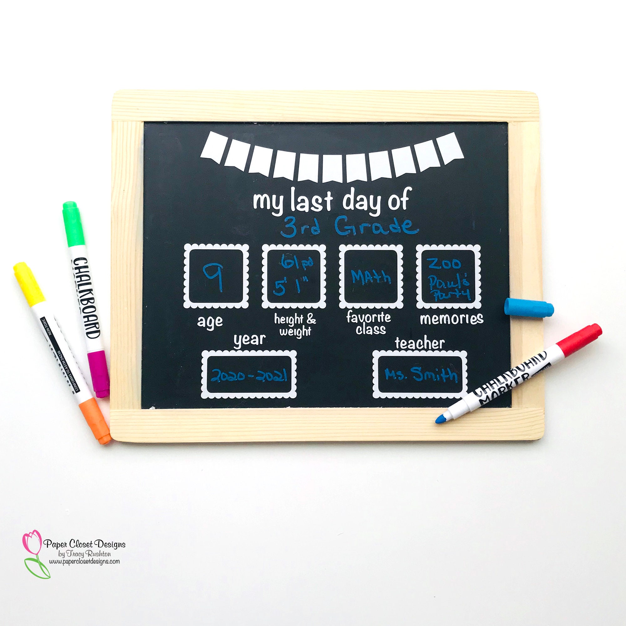 First and Last Day of School Sign SVG Cricut Silhouette | Etsy