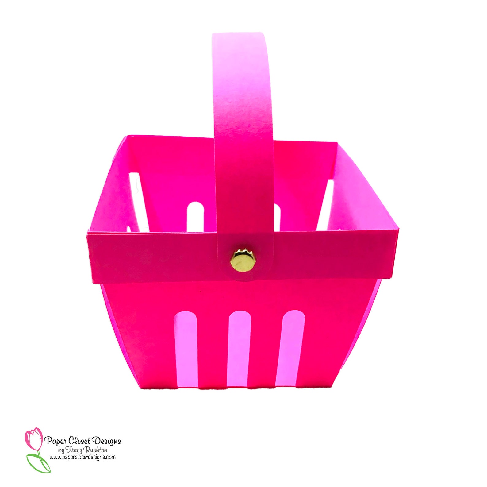 3D SVG Berry Basket Template, Cricut, Silhouette (digital Download) - Etsy