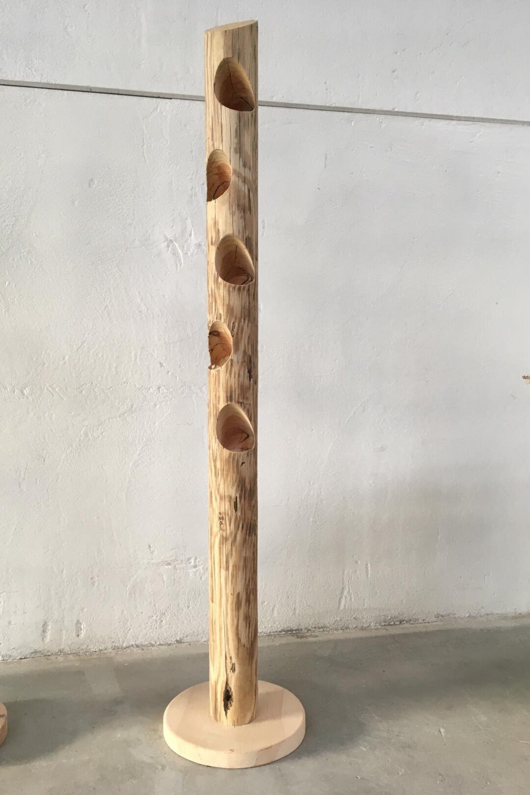 Wine Tree, 180 Cm High Bottle Stand in Wood, Handcrafted, Customizable ...