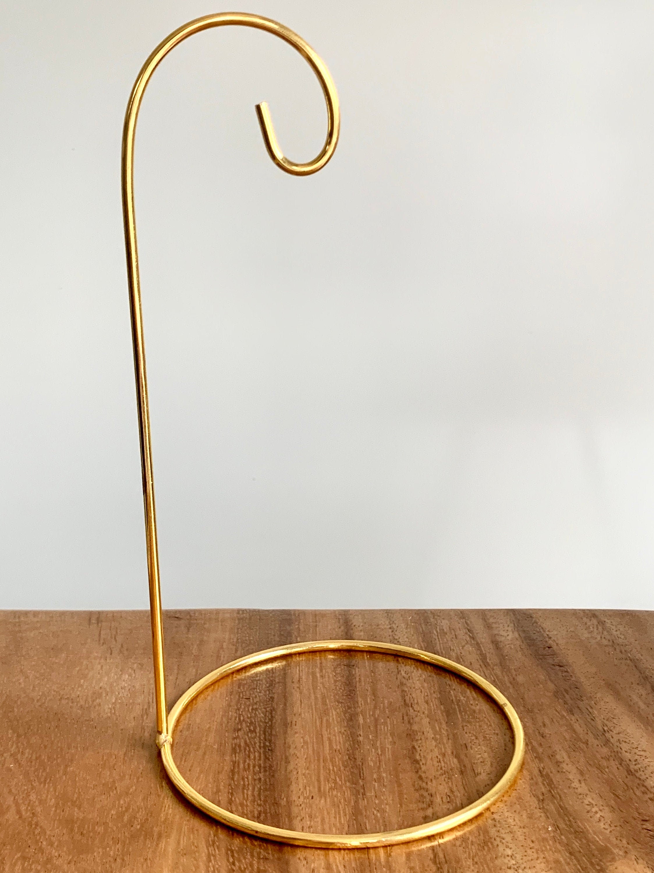 Tabletop Display Stand for Small Hanging Frames // Gold Brass Metal ...