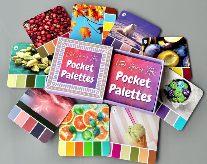 Pocket Palettes! Colour Palette Card Deck, Pocket Colour Palettes ...