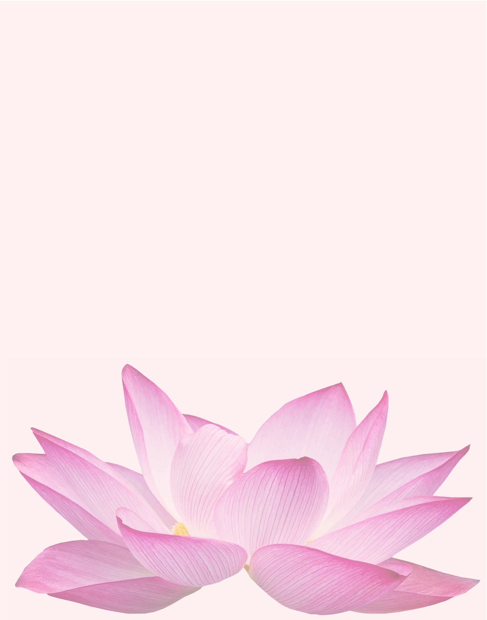 Pink Lotus Digital Download Office Printable Pink Lotus - Etsy