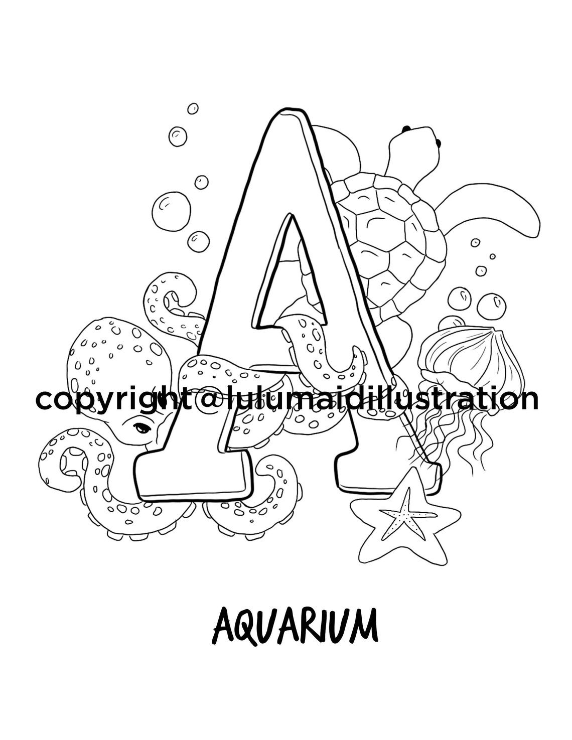 Chicago Alphabet Illustrated Coloring Book - Etsy