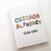 Chicago Alphabet Illustrated Flash Cards - Etsy
