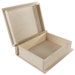 Wooden Book Shaped Box | Trinket Keepsake Bookcase Accessories Memory ...