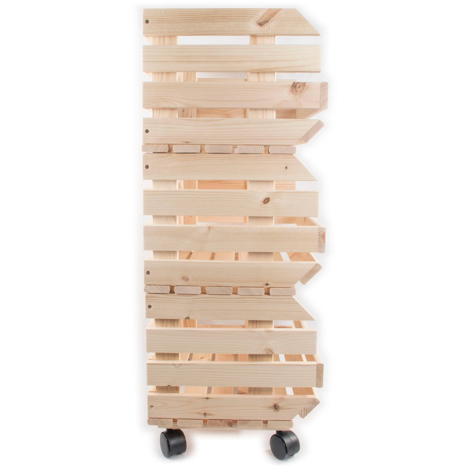 3 Tier Wooden Vegetable Food Storage Rack Trolley Storage - Etsy UK
