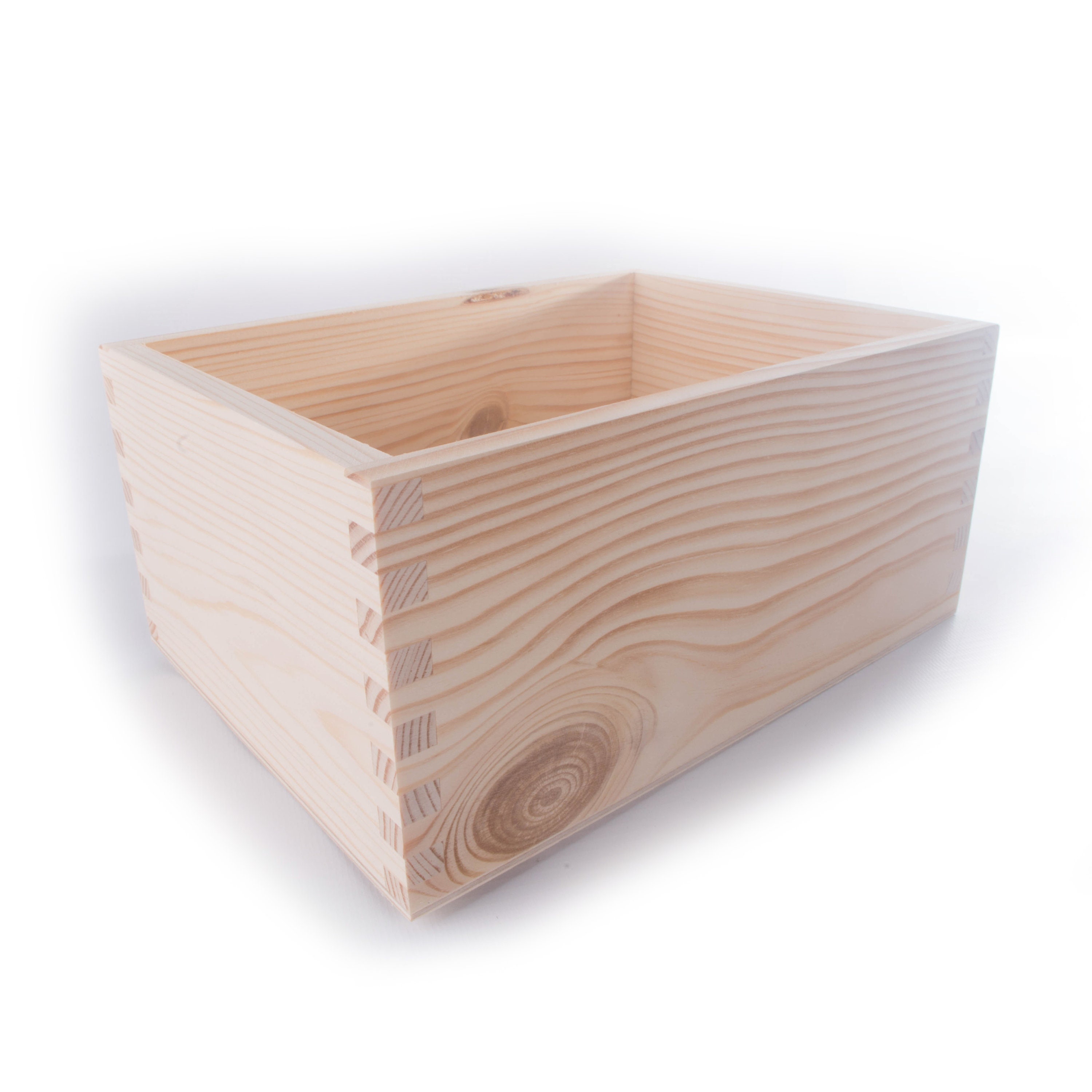 Wooden Open Simple Boxes | Choice of Sizes | Without a Lid | Craft ...