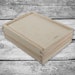 Blank Wooden Sliding Lid Boxes | Small Medium Large | Keepsake Memory ...
