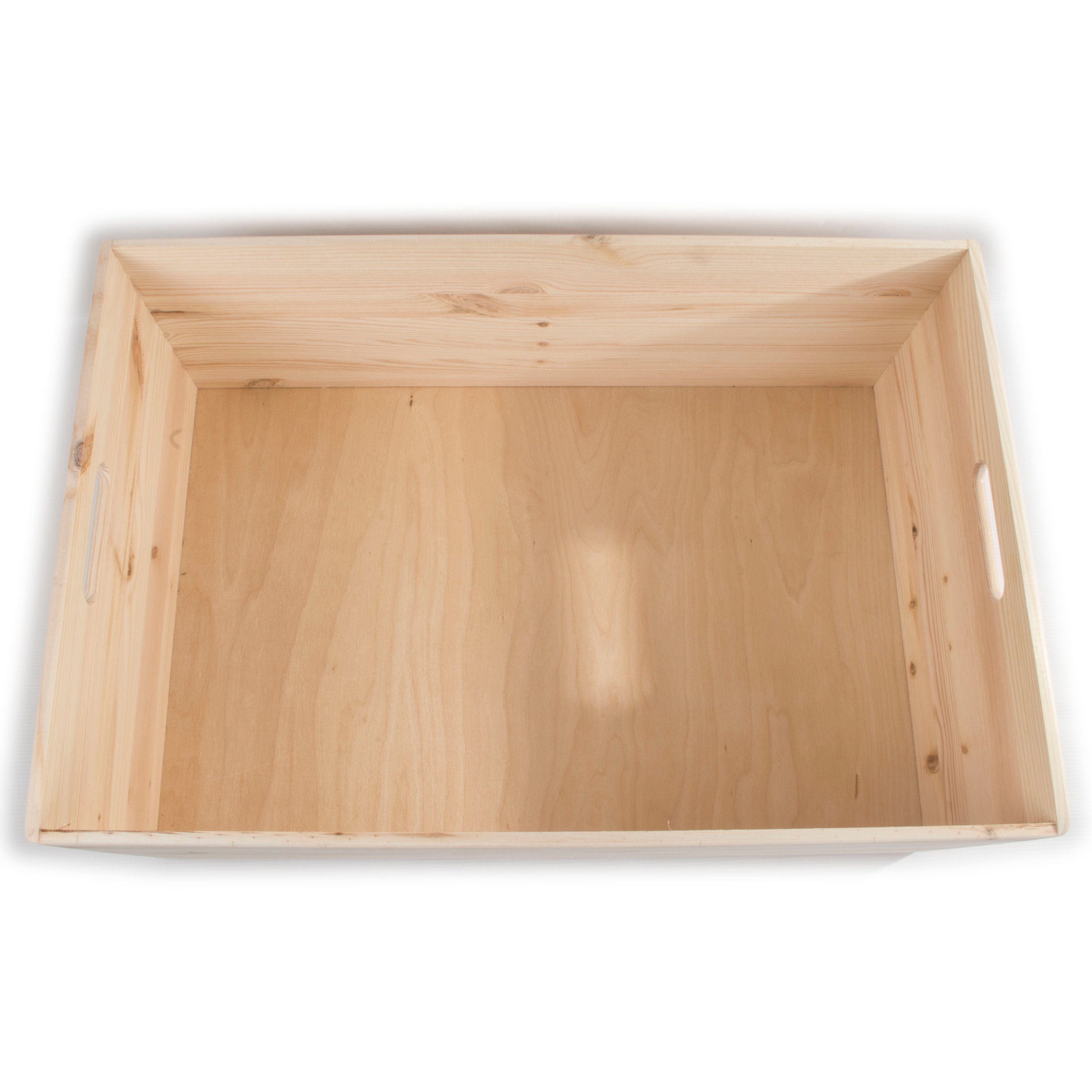 Extra Large Wooden Stacking Storage Crate Box Cut-out - Etsy