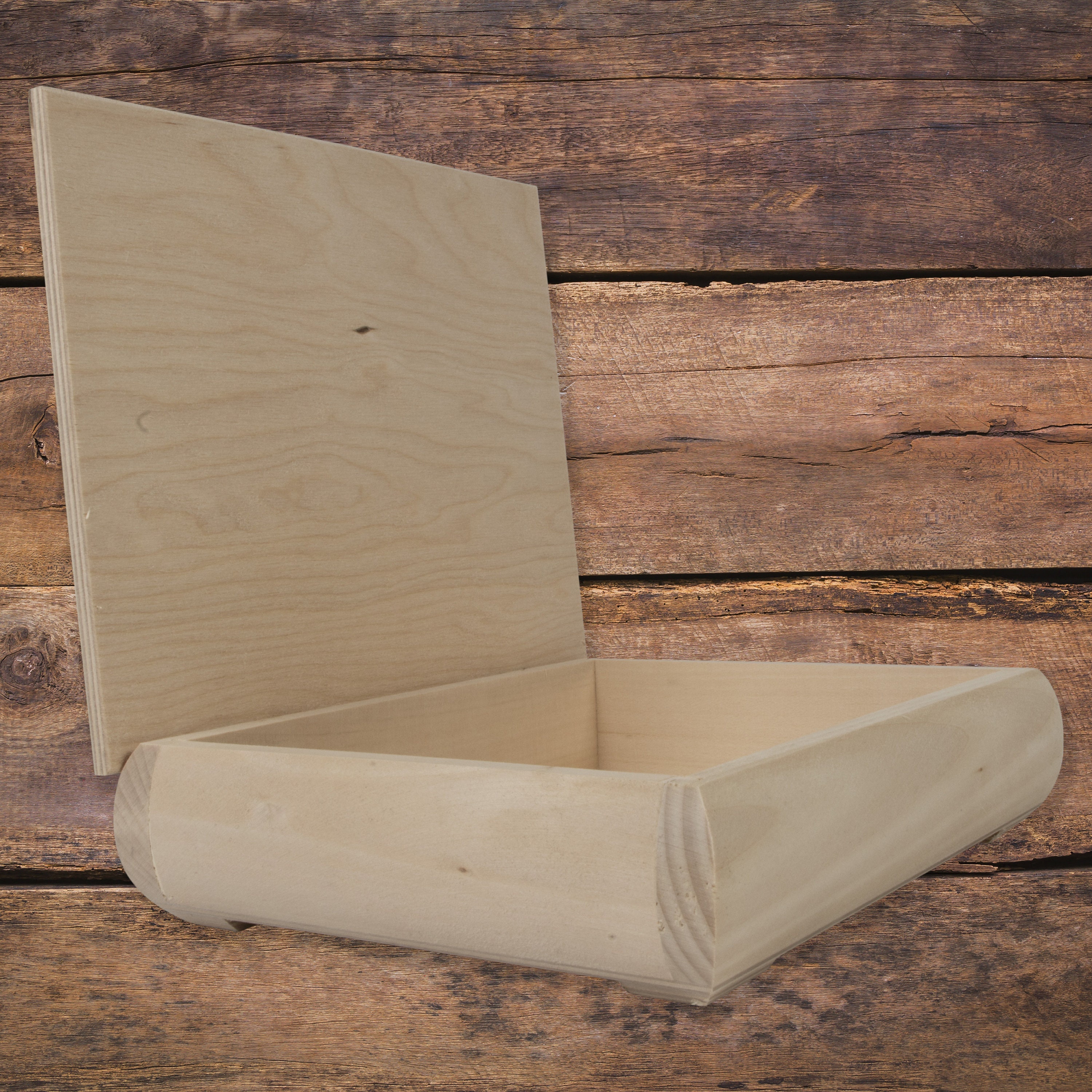 Traditional Style Blank Wooden Boxes Choice of Sizes - Etsy UK