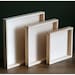 Square Wooden Shallow Tray | 30x30x3 Cm | Display Presentation Box ...