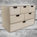 Wooden Drawer Boxes | Desktop Office Stationery Organisers | Tabletop ...