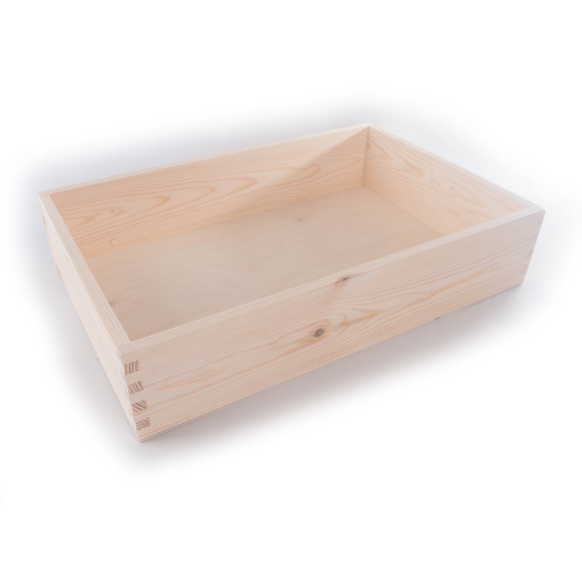 Wooden Open Simple Boxes Choice of Sizes Without a Lid - Etsy UK