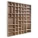Large Wooden Trinket Display Shelf | 51 Compartments | Wall Hanging ...
