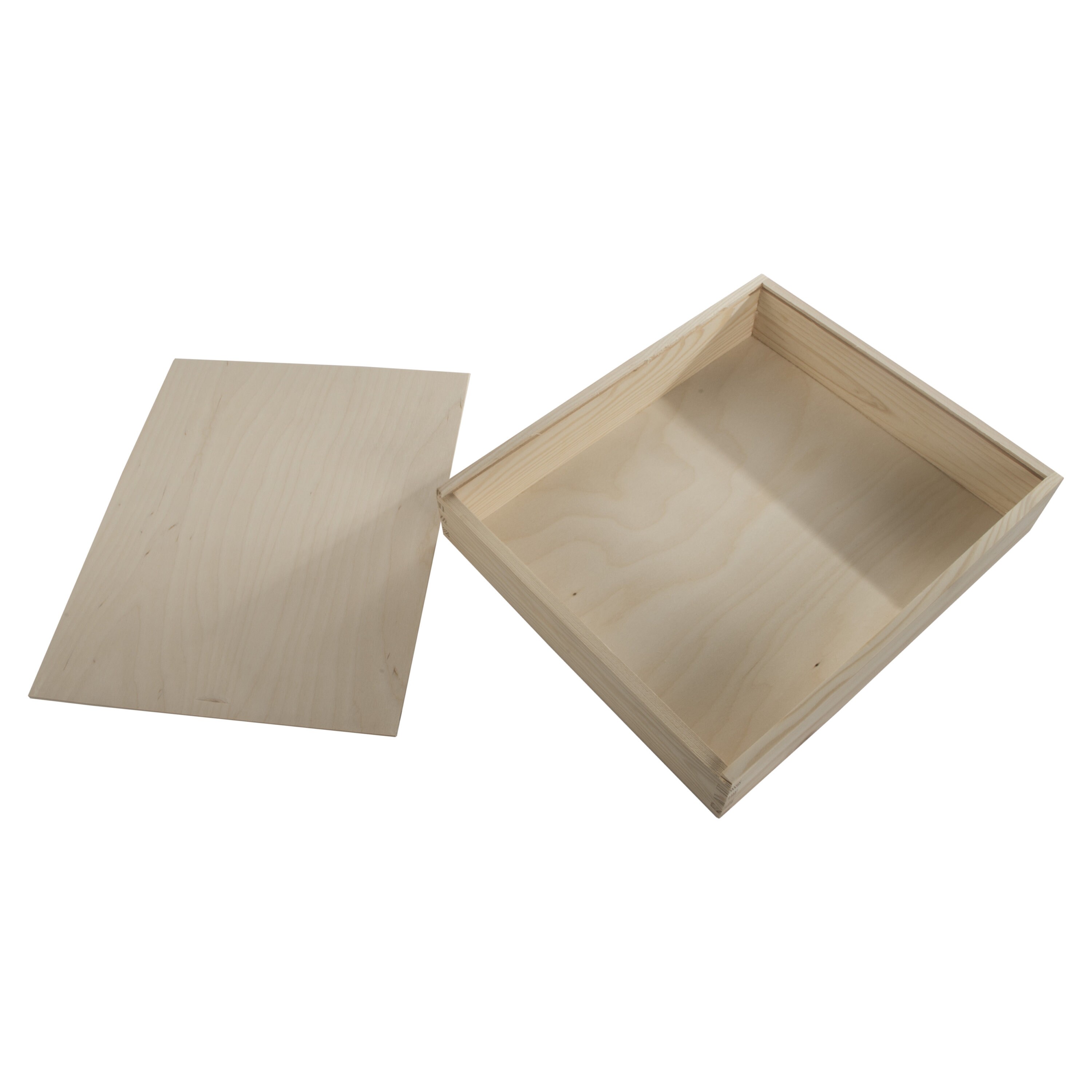 Blank Wooden Sliding Lid Boxes | Small Medium Large | Keepsake Memory ...