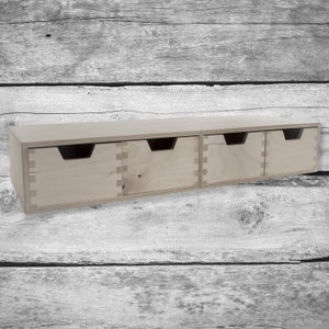 Wooden Drawer Boxes | Desktop Office Stationery Organisers | Tabletop ...