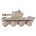Wooden Tank Military Armored Fighting Vehicles | Handmade Toy | Plain ...