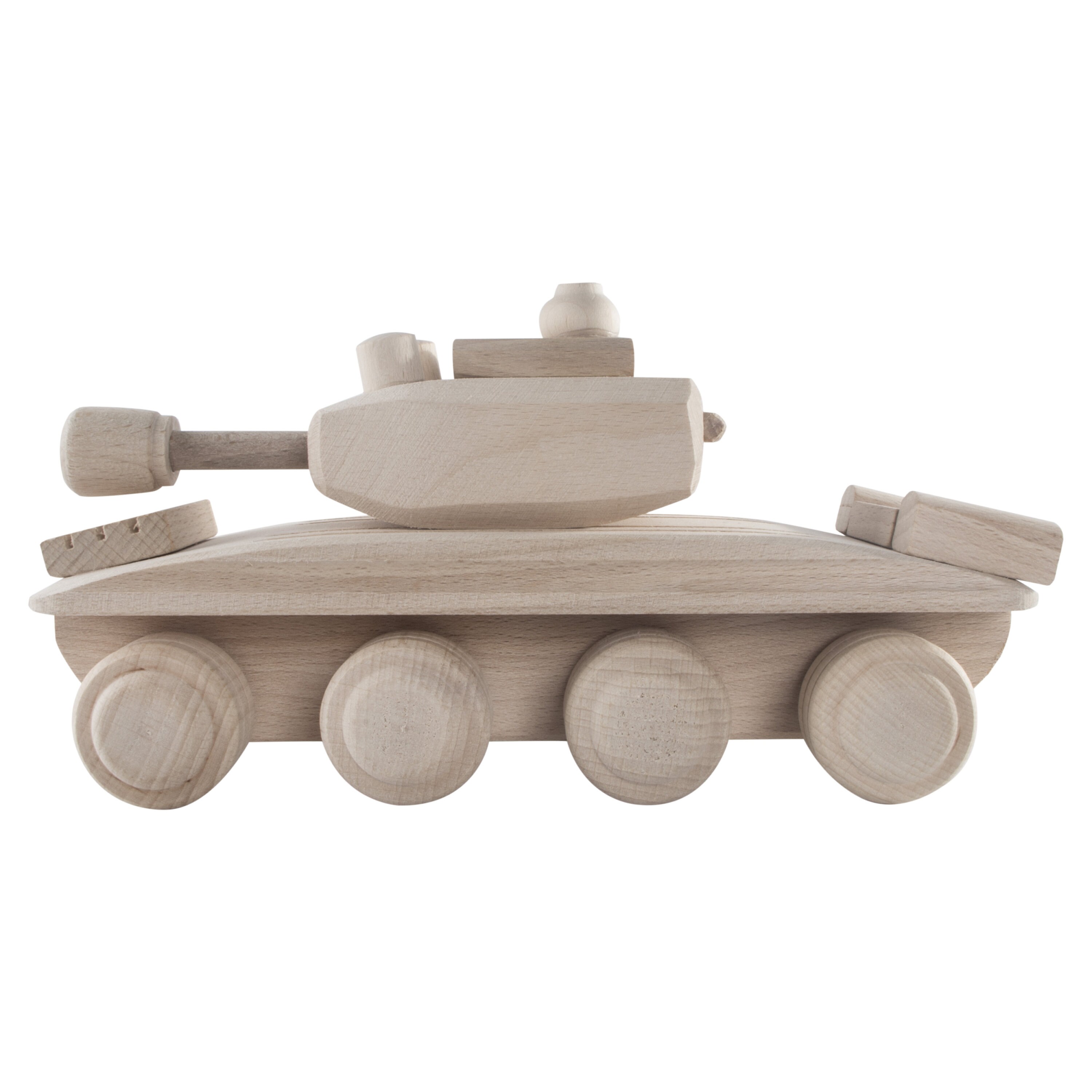 Wooden Tank Military Armored Fighting Vehicles | Handmade Toy | Plain ...